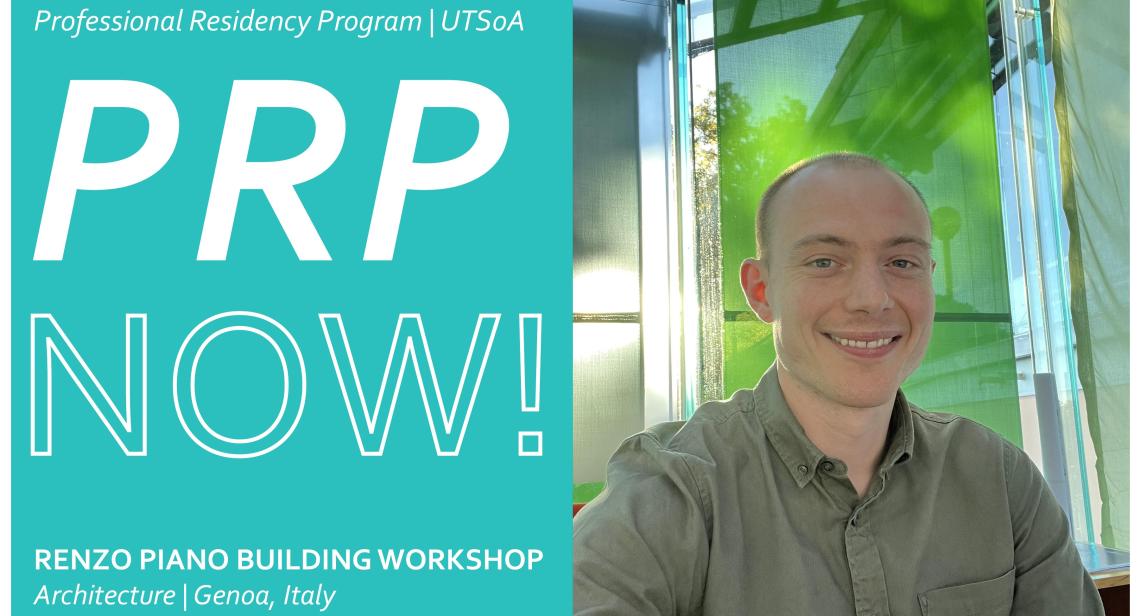 Professional Residency Program: Cameron Osborne at Renzo Piano Building Workshop | School of ...