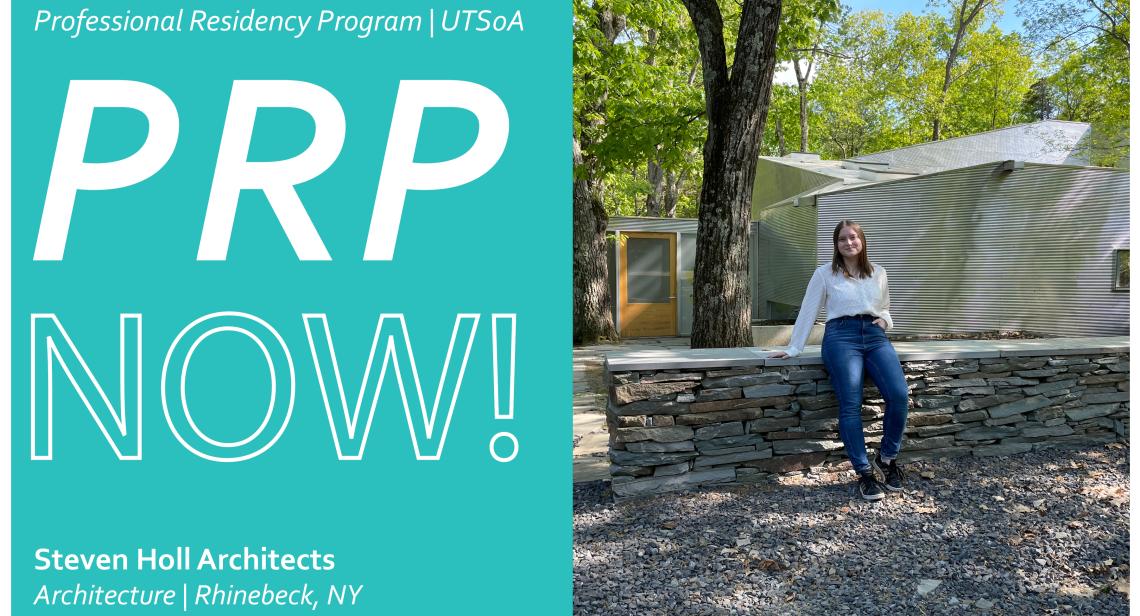 PRP Now! Sarah Hopper // Steven Holl Architects | School of Architecture