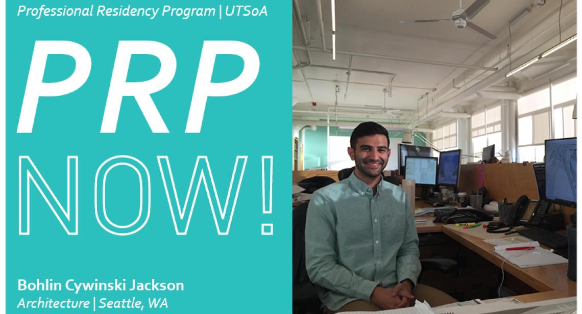 PRP Now! Jacob Hurt // Bohlin Cywinski Jackson | School of Architecture